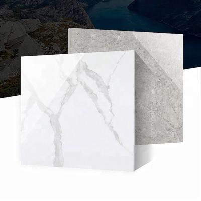 China wholesale building materials 60x60cm white glazed ceramic floor tile Kuwait for sale