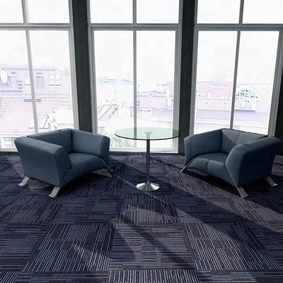 China Wholesale modular square PP carpet tiles 50x50 commercial office for sale