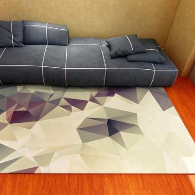 China Wholesale China beautiful rectangle decorative putting green waterproof living room center carpet 3d for sale