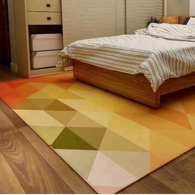 China Wholesale China beautiful rectangle waterproof decorative nylon bedroom carpet with 3d effect for sale