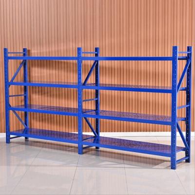 China High Capacity with Max 500KGS metal steel warehouse storage shelf used for market for sale