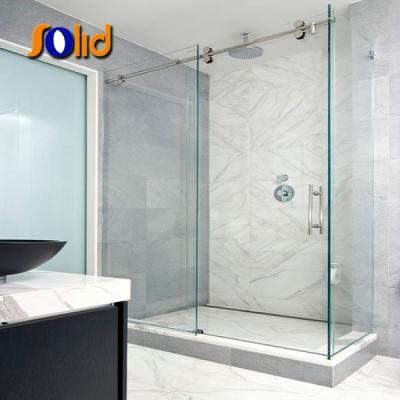 China China manufacturer bathroom glass door design with price for sale