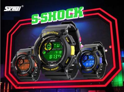 China Leisure LCD EL Backlight Watch With Alarm 50m Water Resistant For Men for sale
