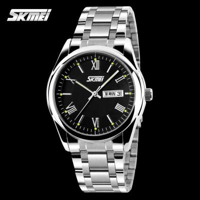 China Silver Stainless Steel Quartz Watch Japan Movement , Men's Wrist Watch for sale