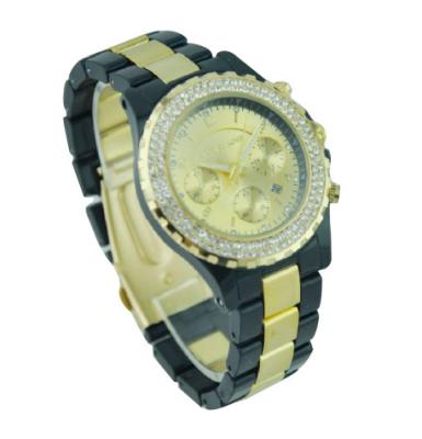 China 1 ATM Womens Quartz Watches Customized Analogue Watch With Alloy Strap for sale