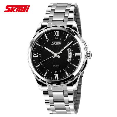 China Customized Geneva Japan Movt  Quartz watch Water Resistant Steel Band Watches for sale