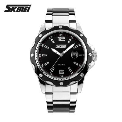 China Metal Bracelet Mens Business Analog Quartz Watches Waterproof 50M for sale