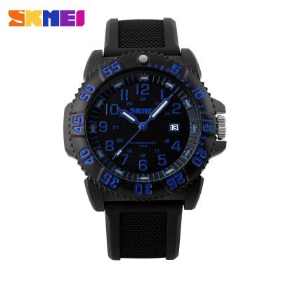 China 30M Water Resistant Shock Automatic Quartz Watches EL Backlight Calendar Display for sale
