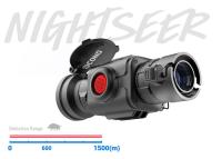 China 1500m Detection Range Thermal Clip On IP67 Waterproof Uncooled Type for sale