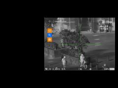 Military Compact 1024X768 Thermal Imaging Sight Waterproof Telescope