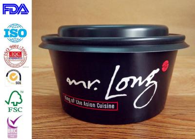 China High grade quality disposable take away kraft paper salad bowl match with lids for sale