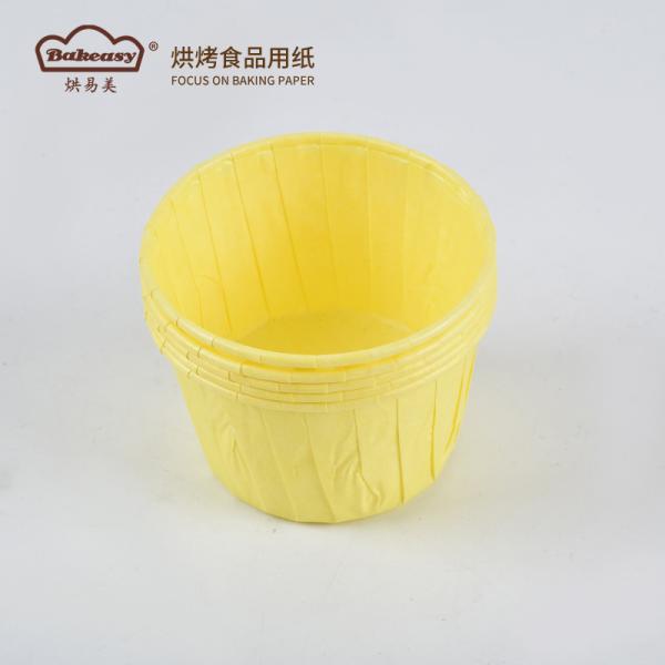Quality Rolled Rim Muffin Cup for Cupcakes Greaseproof & Disposable Premium Food-Grade for sale