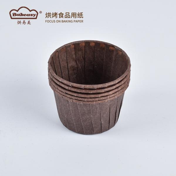Quality Rolled Rim Muffin Cup for Cupcakes Greaseproof & Disposable Premium Food-Grade for sale
