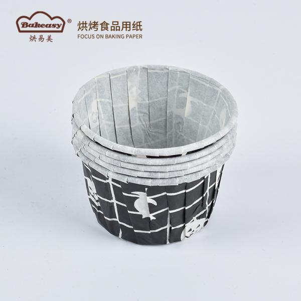 Quality Rolled Rim Muffin Cup for Cupcakes Greaseproof & Disposable Premium Food-Grade for sale