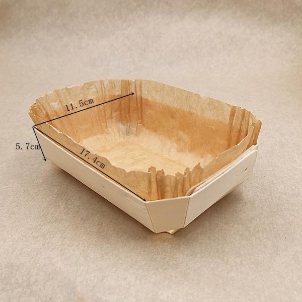 Quality Loaf Tin Liner Rectanular Baking Paper Cups Greaseproof Disposable Muffin Liners for sale