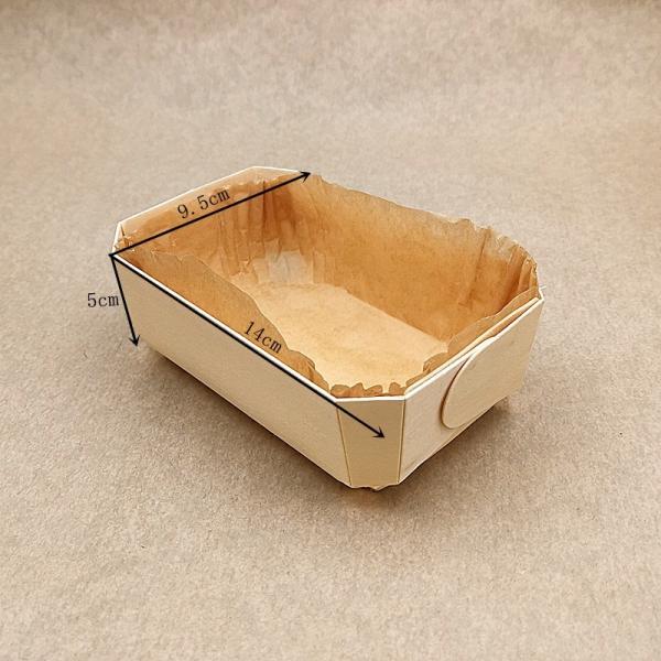 Quality Loaf Tin Liner Rectanular Baking Paper Cups Greaseproof Disposable Muffin Liners for sale