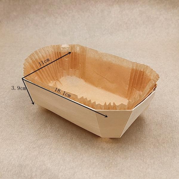 Quality Loaf Tin Liner Rectanular Baking Paper Cups Greaseproof Disposable Muffin Liners for sale