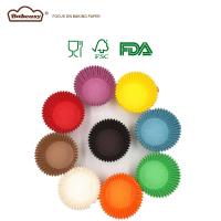 Quality Food‑Grade Greaseproof Cupcake Liners, Oven‑Safe Disposable Muffin Baking Paper for sale