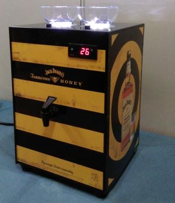 China Gravity Fed Pour Shot Chiller Machine High Efficiency / Ice Shot Dispenser for sale