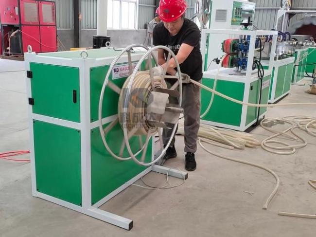 SJ45 PVC Pipe Production Line Hose Manufacturing Machine 5