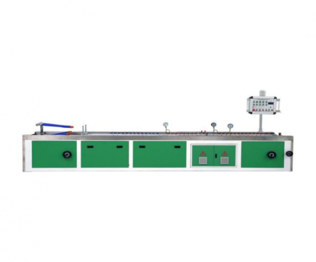 PP PE 10m Plastic Profile Extruder Machine PVC WPC Plastic Profile Production Line 2