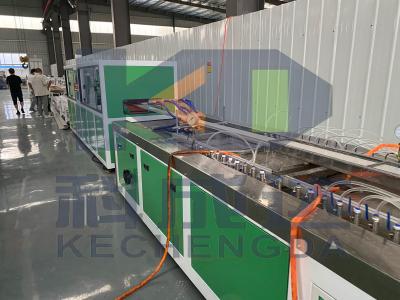 China PVC window profile extrusion line/ PVC profile production line / plastic machinery for sale