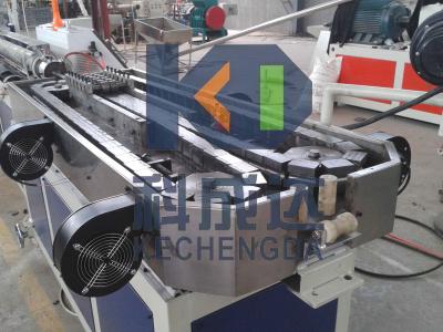 Cina 30m/min Alta velocità singola parete tubo ondulato macchina di produzione di plastica estrusori ondulati linea di estrusione del tubo flessibile in vendita