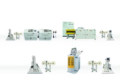 China Precision Horizontal Wrapping Machine With Servo Controlled Tension For Aviation Cables for sale