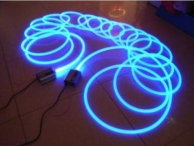 China 14mm Solid Core Plastic Side Glow Fiber Optic Light for sale