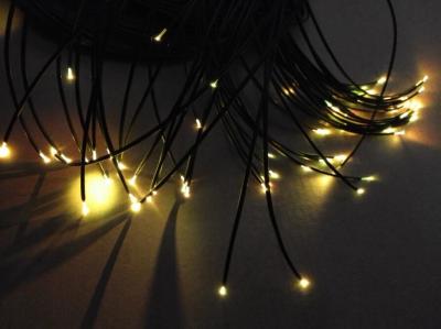 China 1mm PMMA End Glow Fiber Optic Cable for Star Lighting for sale