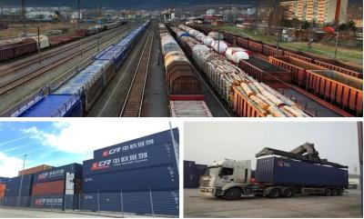 Cina Affidabile per tutte le linee Trasporto ferroviario di merci dalla Cina all' Europa Controllo della temperatura disponibile in vendita