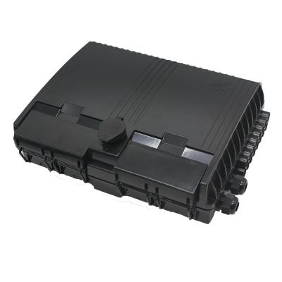China FTTH GPON 16 Ports Outdoor Plastic Fiber Optic Distribution Box With PLC Splitter for sale