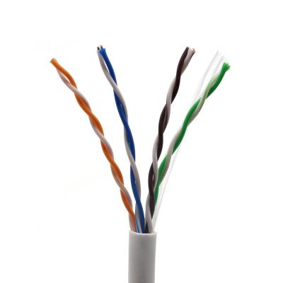 China CAT5E CAT6 UTP 100% Bare Copper CCA 305m 1000ft Communication Cable 4p for sale