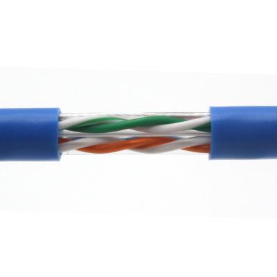China Color coded PE 305m Cat6 Utp Network Cable Indoor Fluke Pass 4pr 23Awg for sale