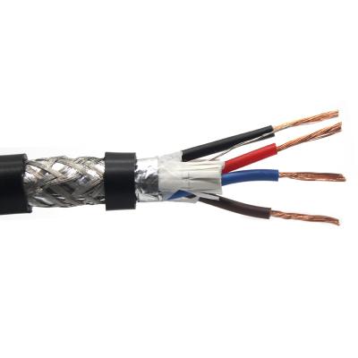 Cina 2 cavo flessibile 0,5 di twisted pair del PVC del centro RVS rame elettrico del fuoco di 0,75 1,5 2.5mm in vendita