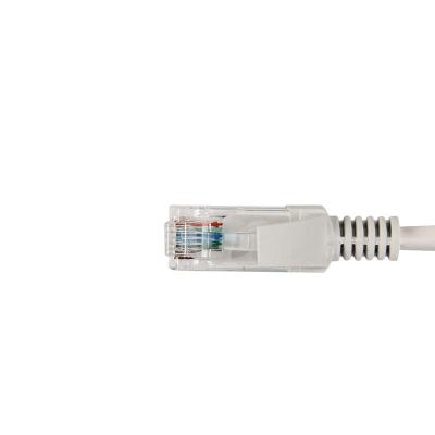 China UTP Unshielded Pure Copper Cat6A Patch Cord , Cat5e Cat6 Network Cable for sale