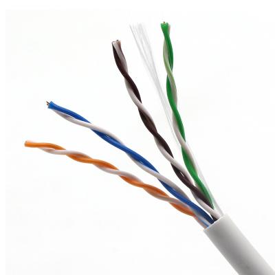 China Cat5e Oxygen Free Copper High Speed 8cores Indoor Lan Cable PVC / LSZH Jacket for sale