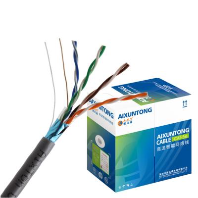 China Exterior Interior Cat5e Network Cable UTP FTP SFTP 1000ft for sale