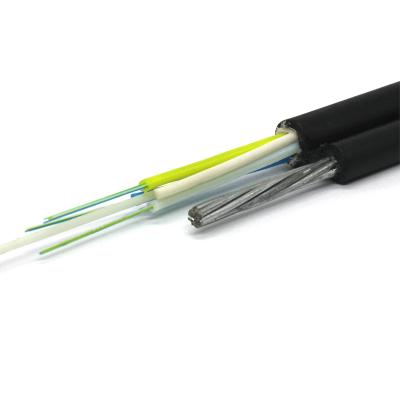 중국 단일모드 공기 방수 야외 광섬유 케이블 GYTC8S 7x0.8mm 판매용