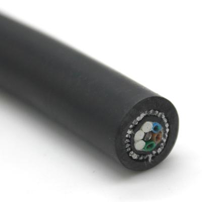 中国 PEジャケット 装甲型光ファイバーケーブル 水中水中通信用 販売のため