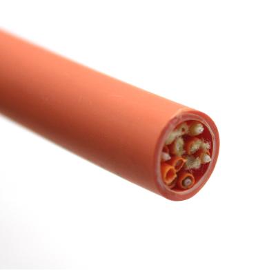 중국 12 24 코어 브레이크 아웃 섬유 케이블 OM1 OM2 케블러 가이드를 가진 광섬유 케이블 판매용