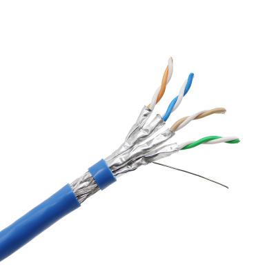 China Wholesale High Speed Cat8 Ethernet Cable 22awg 40gbps 2000mhz Rj45 SSTP Cat8 Cable Factory for sale