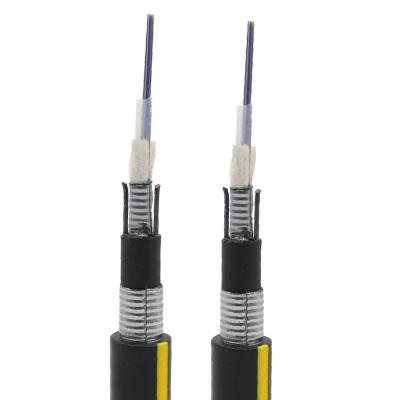 中国 外装装甲型GYTA53 GYTS53 GYXTW53 GYFTY53 地下直接埋められた光ファイバーケーブル 販売のため
