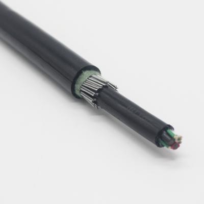 中国 GDTS ハイブリッドファイバー電源ケーブル 12.8mm ジャケット直径 ストランディング・ローズ・チューブ 建設 販売のため