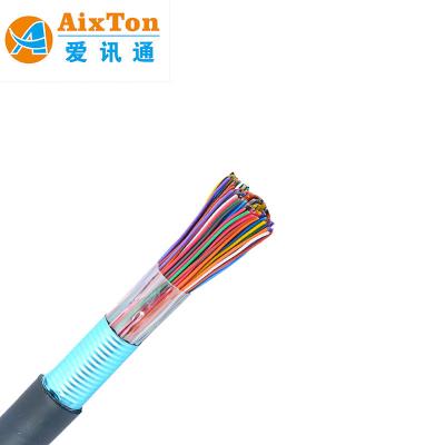 China Underground 10-200 Pair Telephone Cable 50 100 200 300 600 Pair Self Supporting Telephone Cable for sale