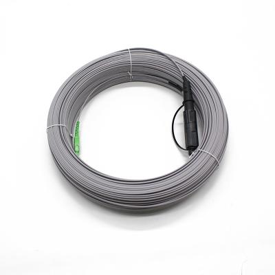 China Außenwasserdichtes FTTH-Singlemode 10-200M Glasfaserkabel-Tropfkabel Patch Cord 1 2 Kern Corning SC-Kommunikationskabel zu verkaufen