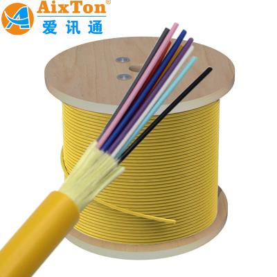 중국 GJFJV/GJFJH 8/12/24 SM FTTH 통신 케이블을 위한 실내 유선 배급 케이블 G652D/G655/G657 판매용