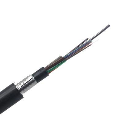 China GYTA53 GYFTA GYTS53 GYFTS GYXTW 4 8 12 24 Core G652 Armored Underground UG Fiber Optical Fibre Cable for sale