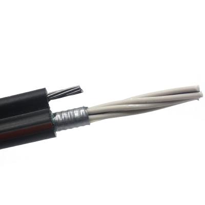 China GYTS GYTA Stranded Loose Fiber Optic Cable Cords ADSS Fiber Count 48cores Support 2-144core Length 1-5km Per Wooden Drum for sale