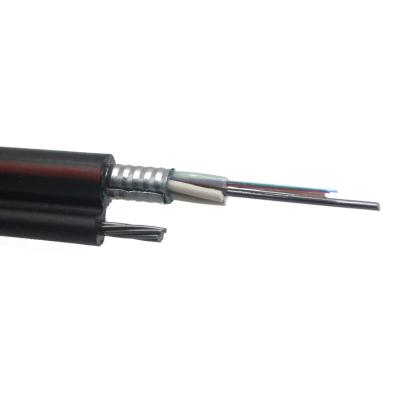China 12 24 Fiber Count Single Mode Fiber Optic Cable GYTC8S GYTC8A for Long Distance Networking Length 1-5km per wooden drum for sale